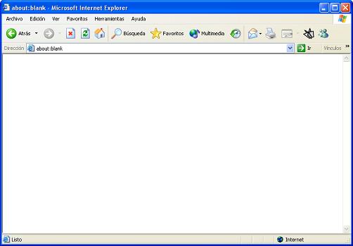 El Navegador Internet Explorer